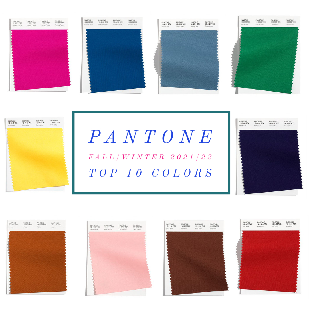 NEW YORK FASHION WEEK COLOR PALETTE FOR AUTUMN/WINTER 2021/2022 ...